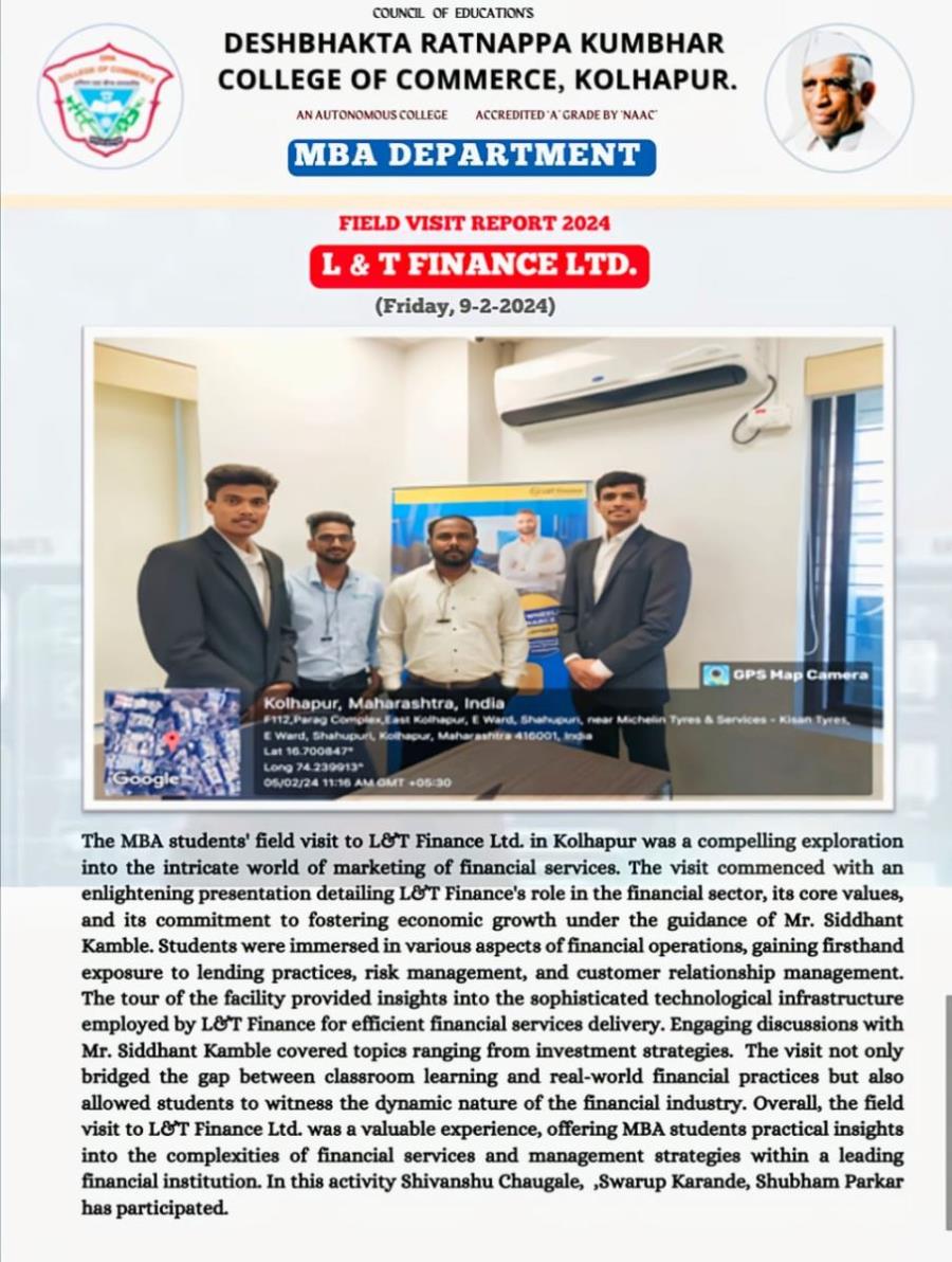 D.R.K. College of Commerce, Kolhapur